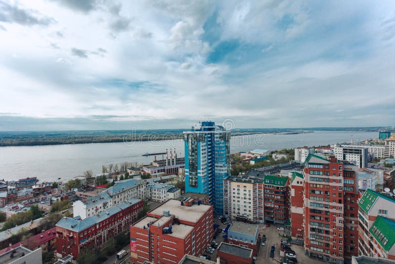 The Samara city editorial photography. Image of landscape - 108716372