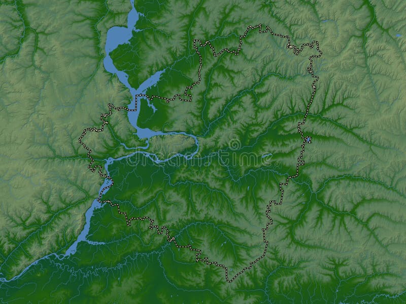 Samara, Russia. Physical. No Legend Stock Illustration - Illustration ...