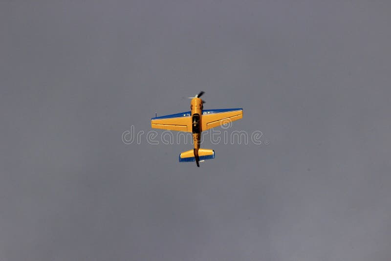 Samara, Russia - September 11, 2016. Training Aircraft YAK-34 Ma ...