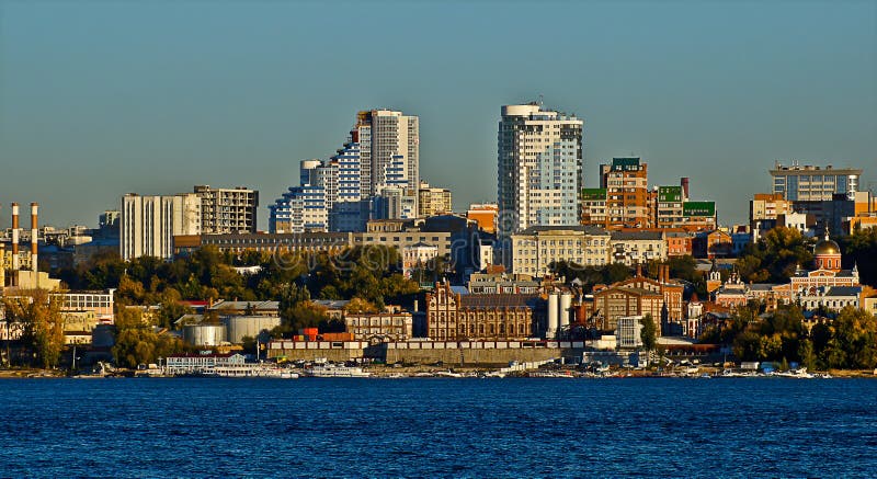 Samara. stock image. Image of cityscape, oldfashioned - 36216261