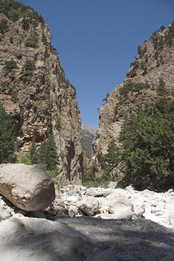 Samaria4 stock image. Image of canyon, holiday, tramp, landscape - 304229