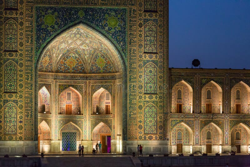 Samarkand editorial stock image. Image of architecture - 171878949