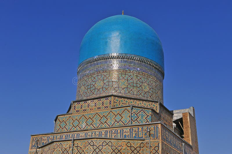 Samarkand: mosque dome stock image. Image of heritage - 103474471