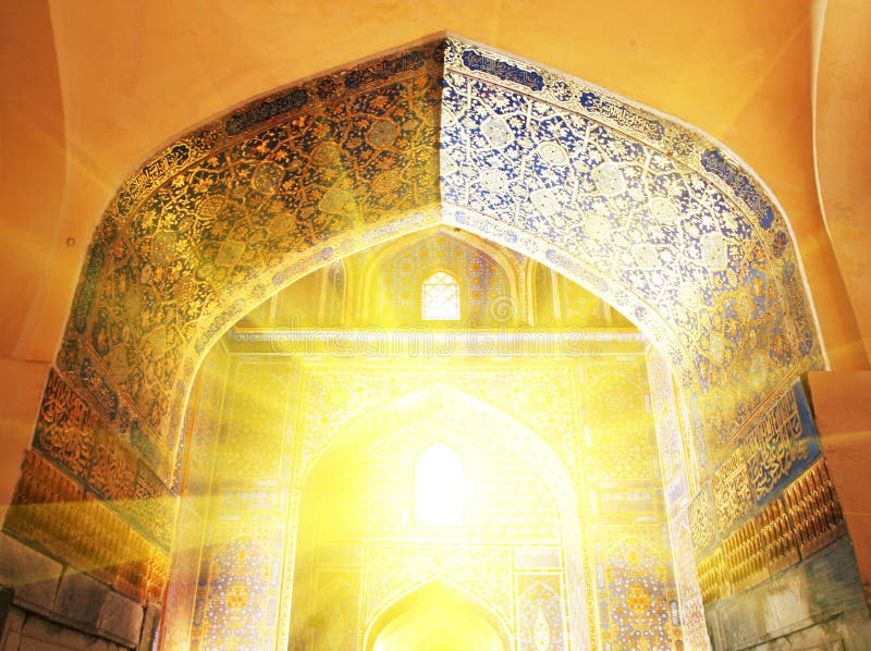 Samarkand stock photo. Image of muslim, mausoleum, mosaic - 54190164