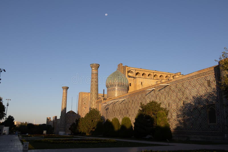 Samarkand , Uzbekistan 20 October, 2024: Sher-Dor Madrasah Editorial ...