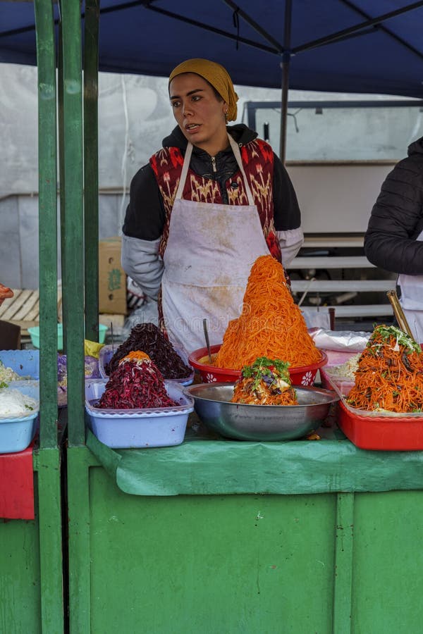 Siab Bazaar Market, Samarkand, Uzbekistan Editorial Photo - Image of ...