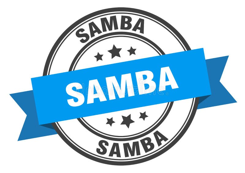 Samba Label. Samba Round Band Sign Stock Vector - Illustration of ...