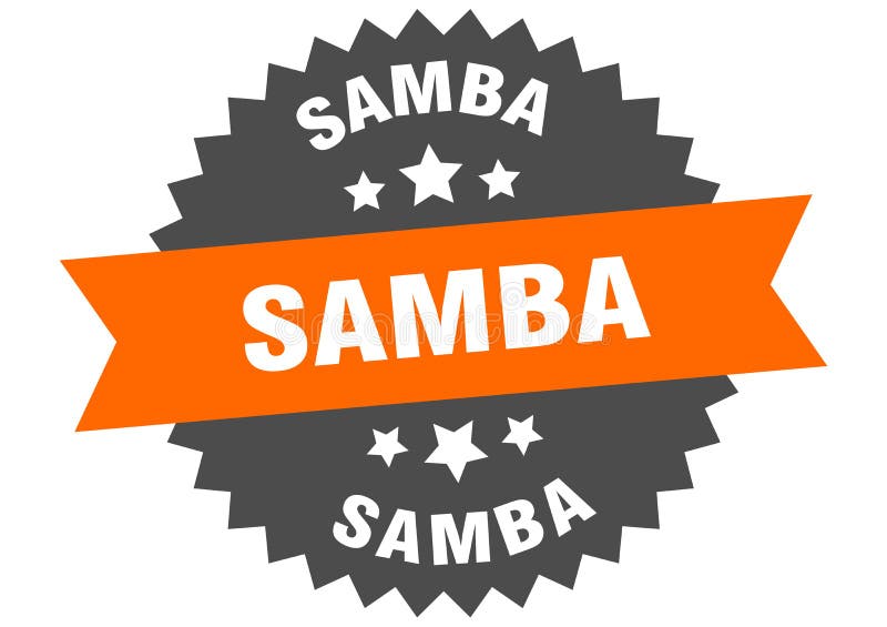 Samba Sign. Samba Circular Band Label. Samba Sticker Stock Vector ...