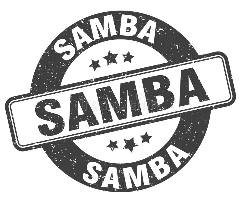Samba Stamp. Samba Label. Round Grunge Sign Stock Vector - Illustration ...