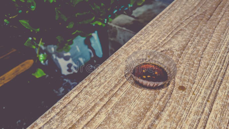 Sambal Sauce in the Wooden Table Stock Image - Image of soil, hazy ...