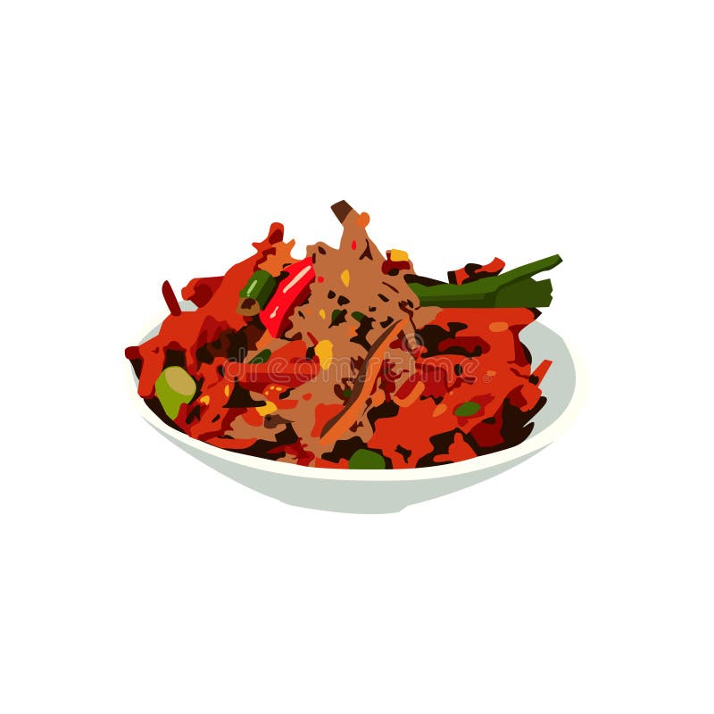 Sambal Stock Illustrations – 583 Sambal Stock Illustrations, Vectors ...