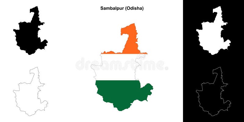Sambalpur Outline Stock Illustrations – 4 Sambalpur Outline Stock ...