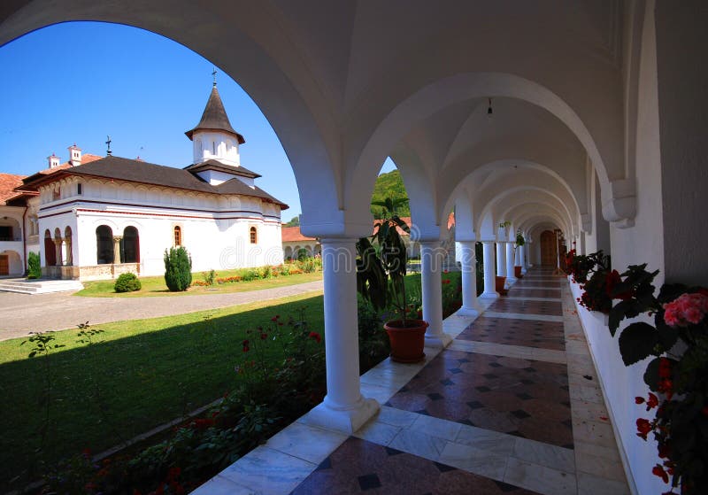 Sambata Monastery and Church Stock Photo - Image of structure ...