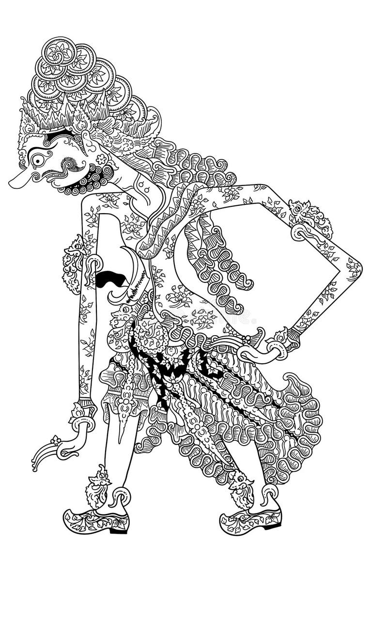 Wayang Nakula Sadewa Stock Illustrations – 23 Wayang Nakula Sadewa ...