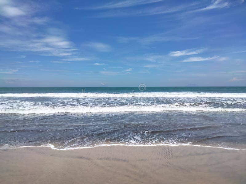 Sambolo beach stock photo. Image of beach, sambolo, awan - 212753128