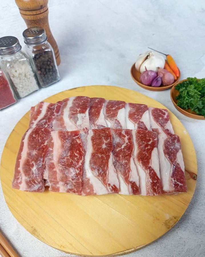 Samcan stock photo. Image of layers, pork, fatty, delicious - 339335998