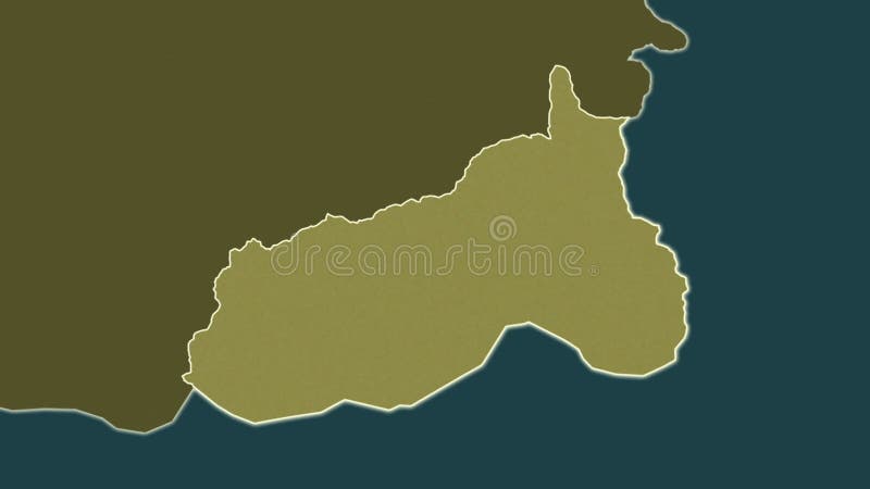 Samdrupjongkhar - District of Bhutan, Extruded. Pattern Stock Footage ...