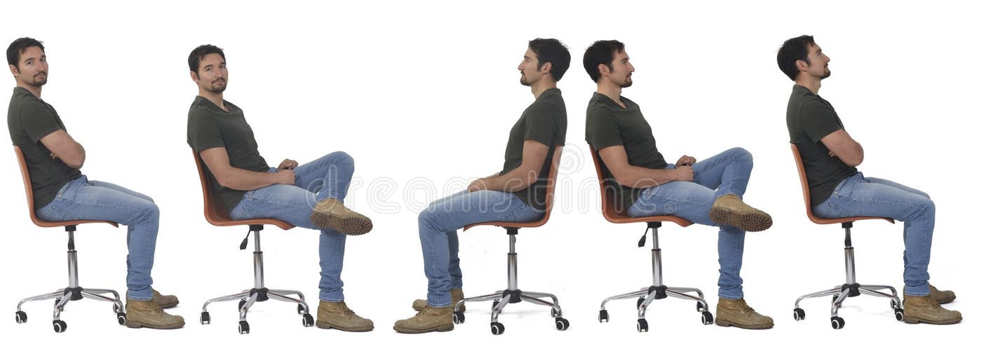 149 Man Sitting Poses Set Stock Photos - Free & Royalty-Free Stock ...