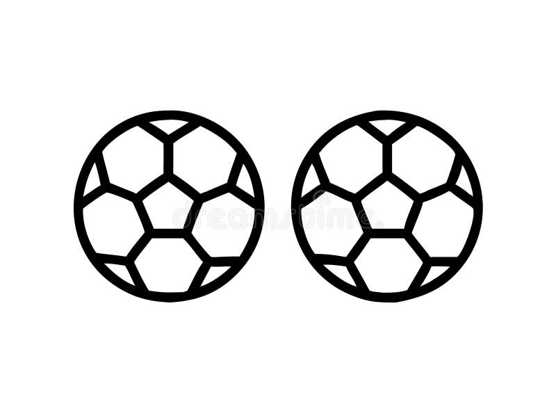 Same Soccer Ball Icon Stock Illustrations – 12 Same Soccer Ball Icon ...
