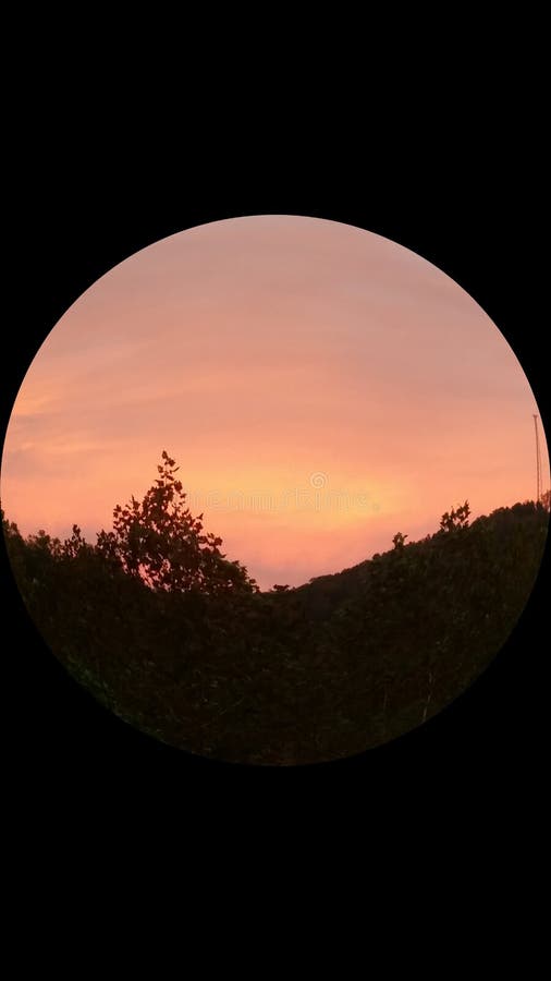 Same Sunset 2 Different Looks Stock Photo - Image of sunset, looks ...