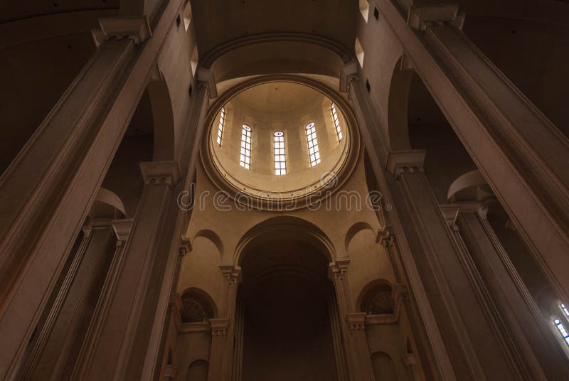 Sameba Cathedral (Holy Trinity Cathedral), Georgia Editorial Stock ...