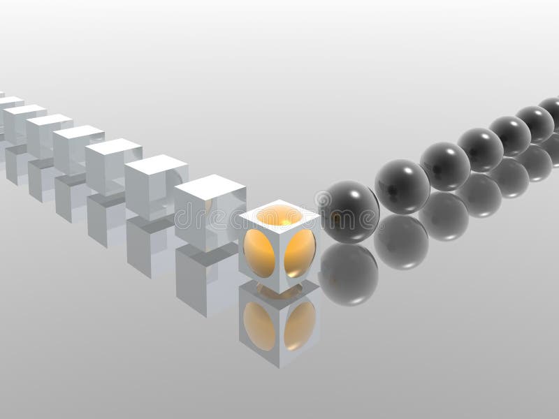 Samensmelting stock illustratie. Illustration of samenvatting - 2335940