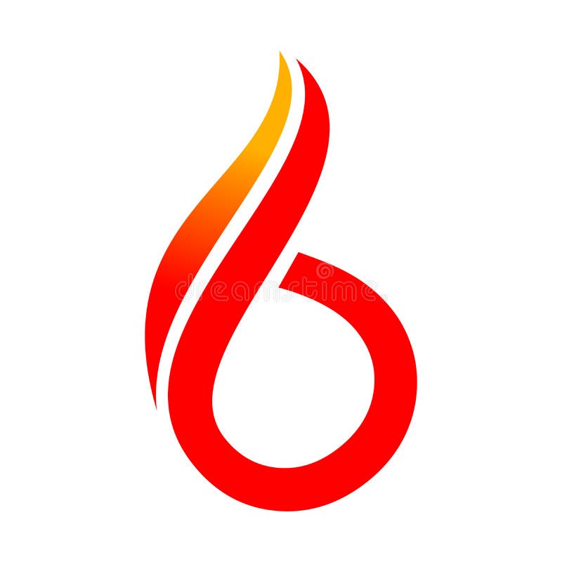 Vector Het Pictogramillustratie Van Het Brandsymbool Vector Illustratie ...