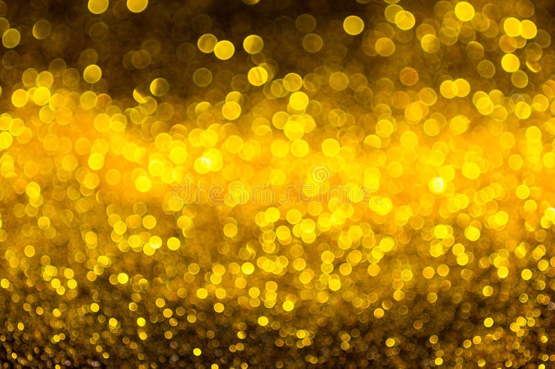 Samenvatting Van De Bokeh De Gouden Kleur Stock Illustratie ...