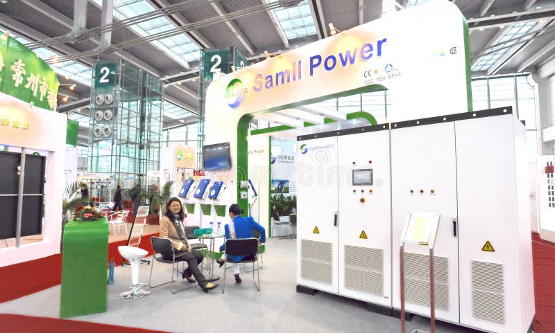 Samil Power Solar Inverter Manufacturer Editorial Image - Image of ...