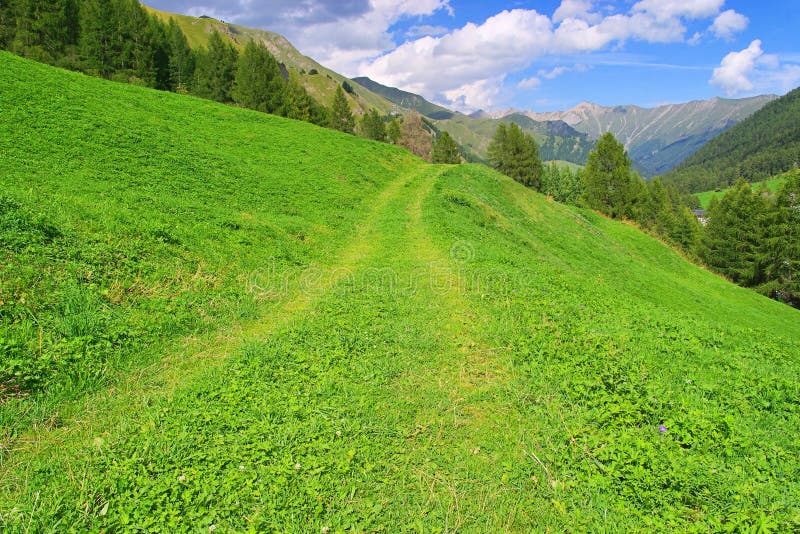 Samnaun Alps stock image. Image of highlands, swiss, travel - 43640015
