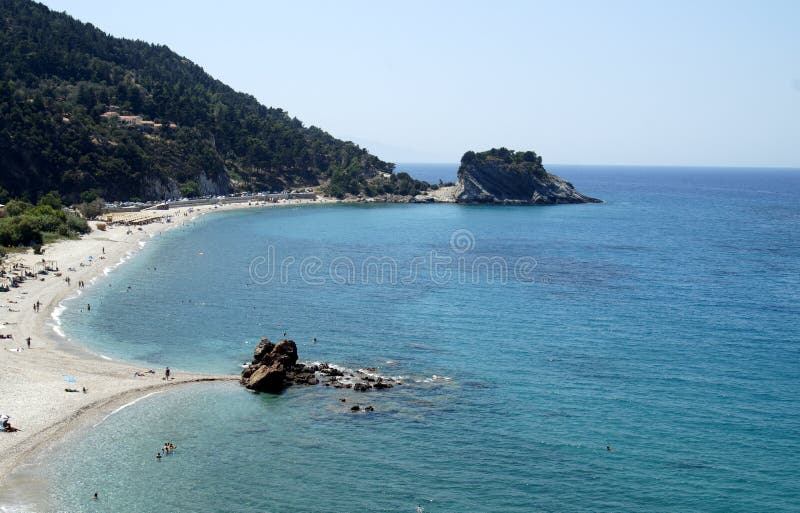 SAMOS fotografia stock. Immagine di isola, viaggio, panorama - 58999034