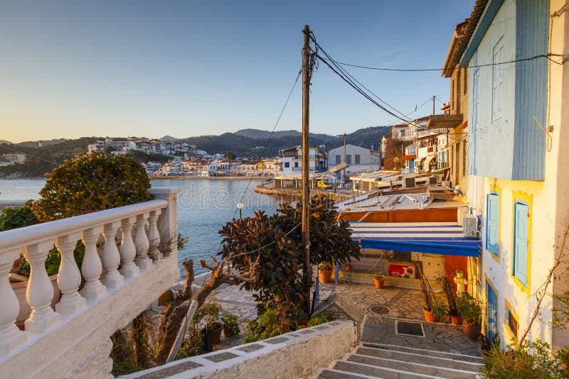 Samos Island. editorial stock image. Image of island - 91404399