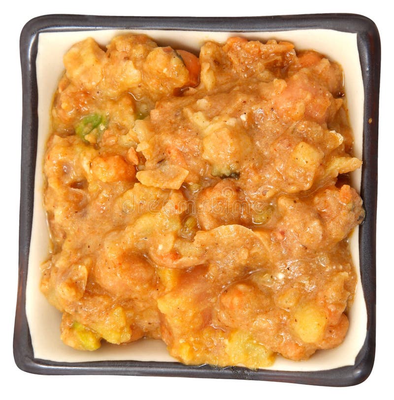 Samosa Chaat stock image. Image of asia, onion, india - 7837097