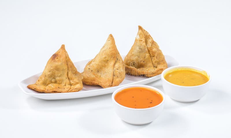 Samosa with Chutney stock photo. Image of party, meal - 153496086