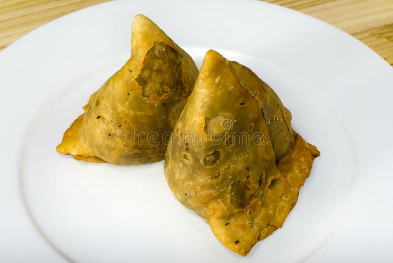 Samosa stock image. Image of piece, plate, india, sambusa - 32922335