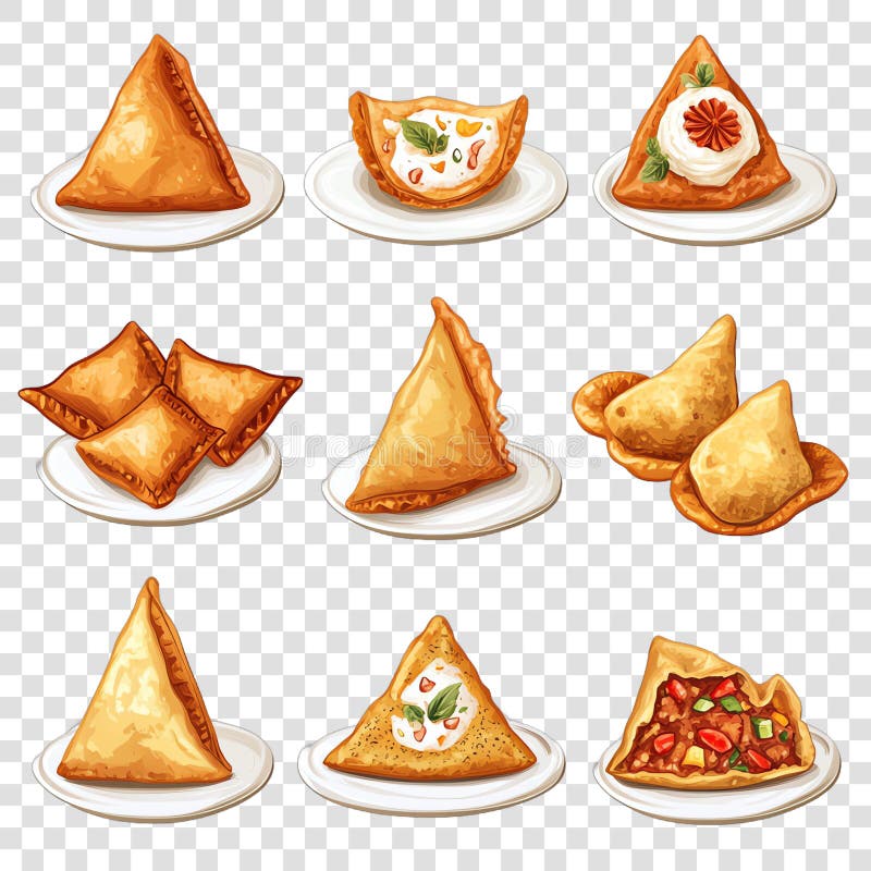 Samosa set stock photo. Illustration of delicious, view - 341533376