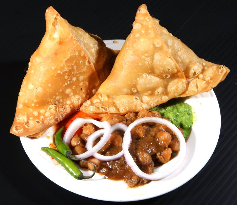 Samosas stock photo. Image of punjabi, style, plate, crispy - 14518846