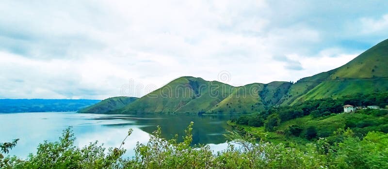 Samosir Island from Another Side Editorial Photography - Image of lake ...