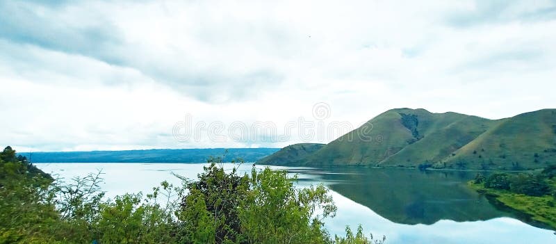Samosir Island from Another Side Editorial Photography - Image of cove ...