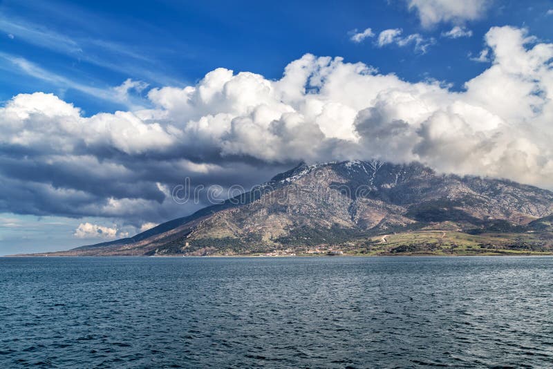 Samothraki Island stock image. Image of trip, land, mediterranean ...
