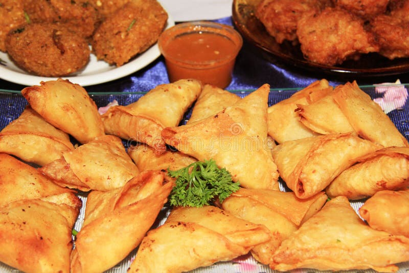 Samoussa-foods stock photo. Image of foods, samoussa - 52737018