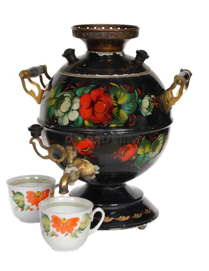 Samovar stock photo. Image of earthenware, decoration - 12977142