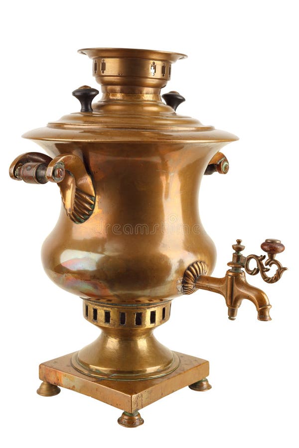 Samovar stock photo. Image of brass, russia, kitchen - 17478104
