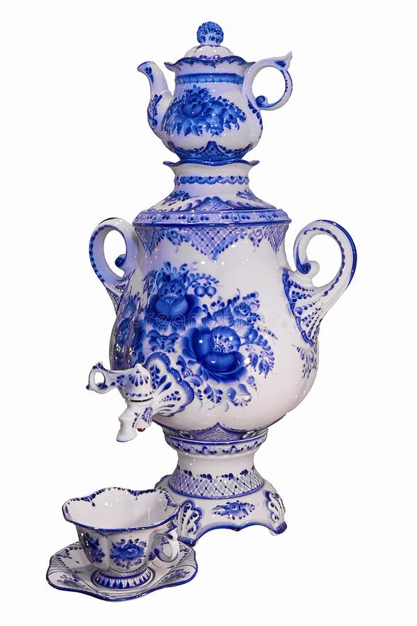 Samovar and teapot stock photo. Image of teapot, samowar - 6536928