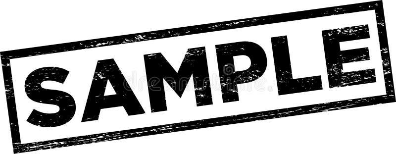 Sample stamp stock vector. Illustration of item, imprint - 154962075