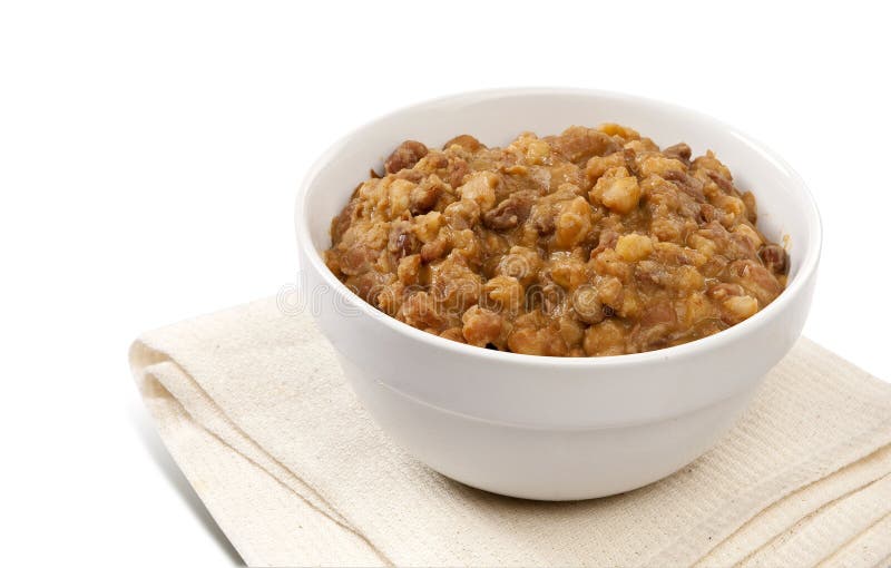 Samp Sud-africain Traditionnel Et Haricots Photo stock - Image of ...