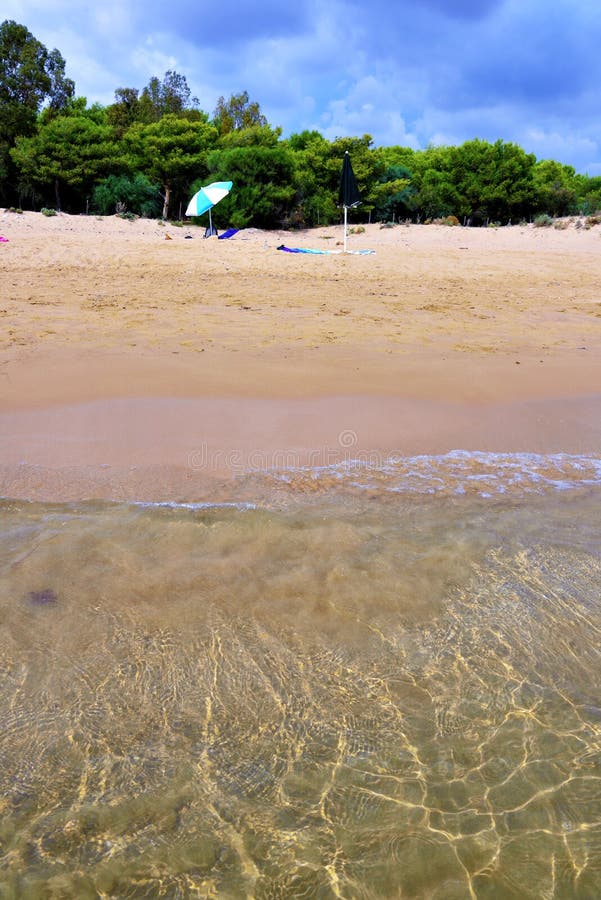 Sampieri beach Ragusa stock image. Image of view, ragusa - 129848731