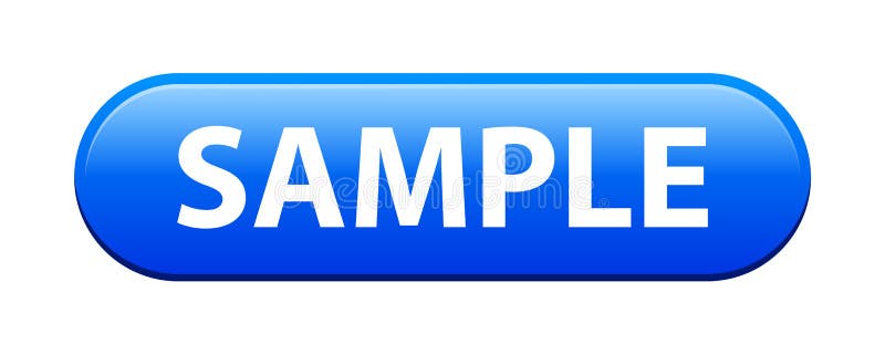 Sample button stock vector. Illustration of icon, business - 220540733