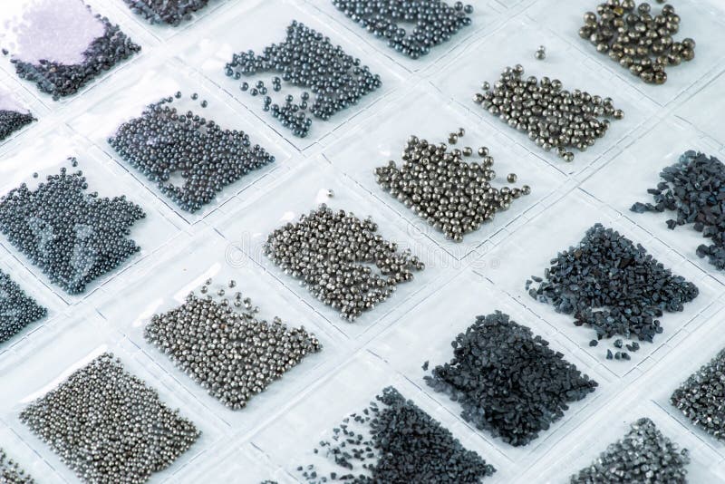 Sample of Abrasive Blasting Media,Steel Shot for Blasting Machine ...