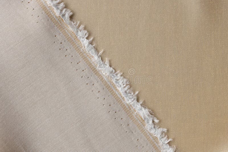 Sample Beige Fabric with Front and Back Side for Fabrics Catalogue ...